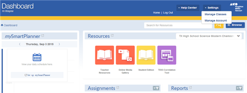 HMH / HMH/HRW - Teacher Login