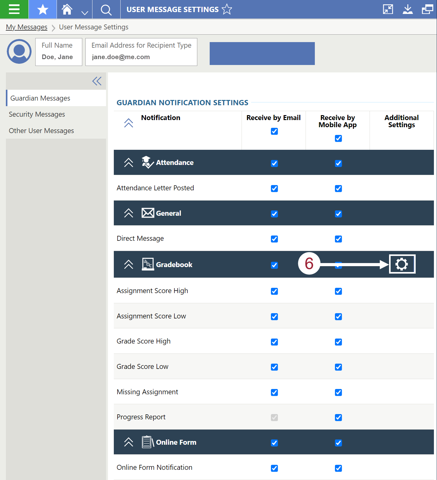 Family Access / Family Access Help